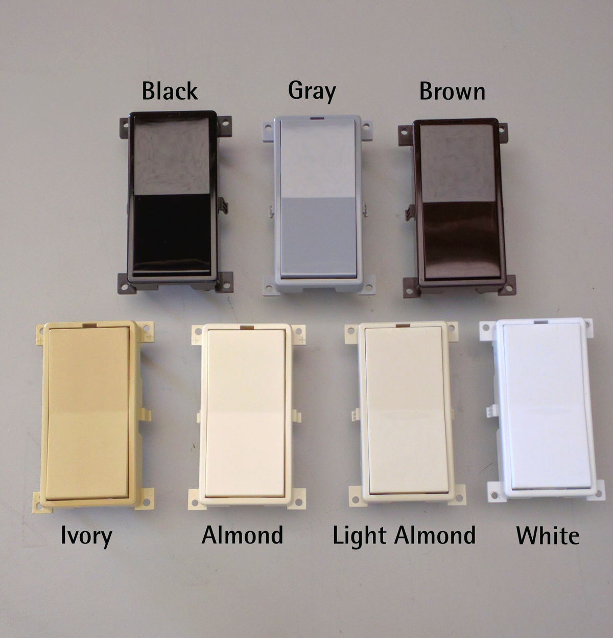 WSCCK: Wallswitch Color Change Kit - Rocker and Frame — PCS Lighting
